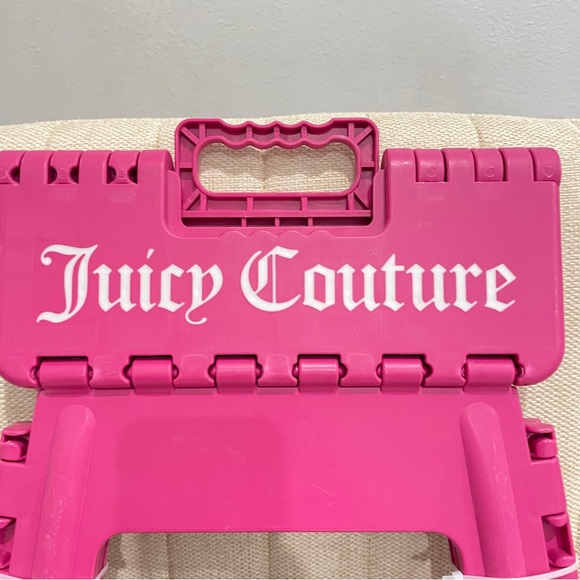 Juicy Couture | Accessories | New Juicy Couture Home Pink Foldable Step ...